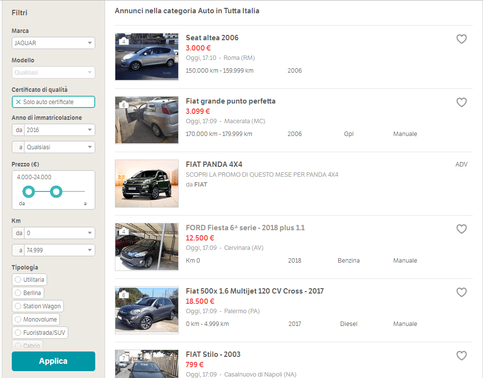 Auto Usate - I Migliori Siti Per Vendere E Acquistare