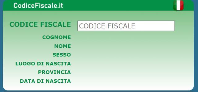 Calcolo Codice Fiscale Inverso - I Migliori Strumenti Online